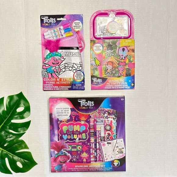 Trolls | Other | Trolls Activity And Journal Set Bundle New | Poshmark